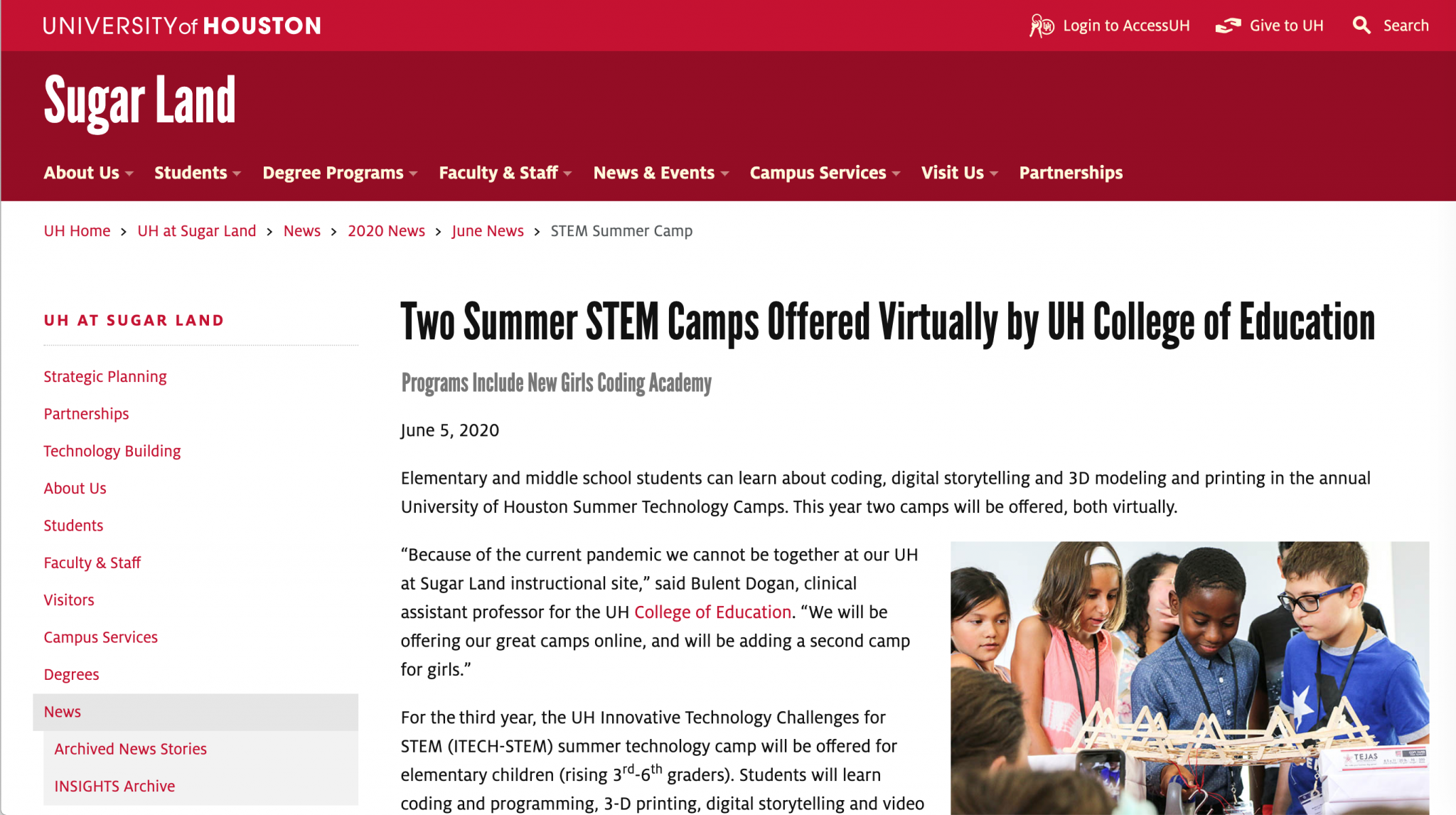 In the News! – Code Cougars